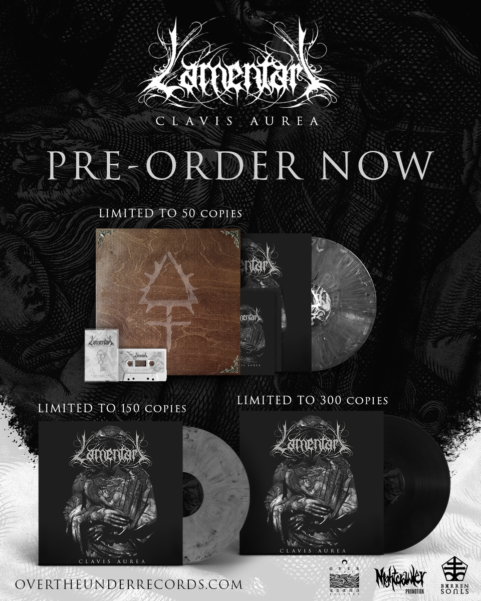 PRE-ORDER NOW: Lamentari - "Clavis Aurea" – Over the Under Records